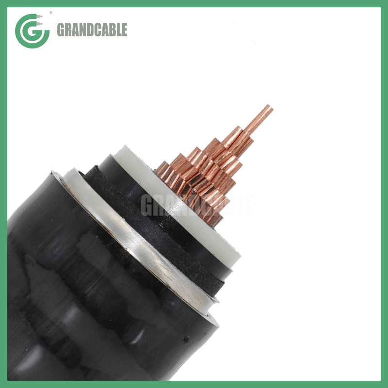 230kV, XLPE 2500sqmm, Cu Power cable & termination for 230/132 GIS ...