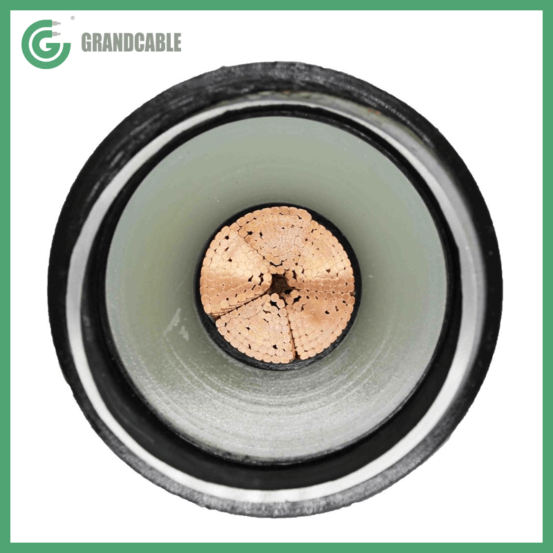 132kV, XLPE 1600sqmm, Cu Power cable 145kV,2000A,40kA/1S,50HZ,650/275kV ...