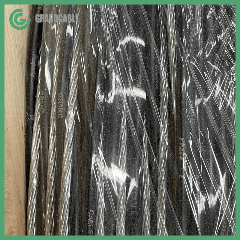 Secondary Conductor, Triplex 19 Strand AWG 4/0 (100mm2), Aluminium ...