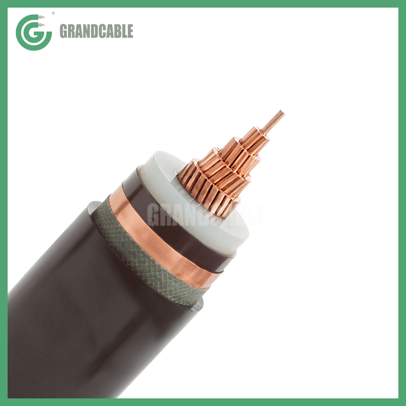 flame retardant CU/XLPE/PVC 8.7/10kV 1X400 power cable - Buy Flame ...