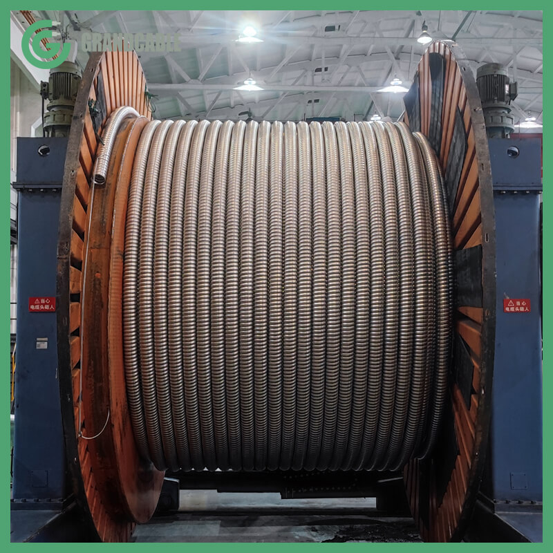 132kV, XLPE 1600sqmm, Cu Power cable 145kV,2000A,40kA/1S,50HZ,650/275kV ...