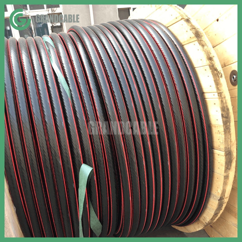 CABLE CU, MV-90, 250 MCM, XLPE-TR, 15KV, 133% NIVEL DE AISLAMIENTO, PANTALLA DE CINTA DE COBRE ...