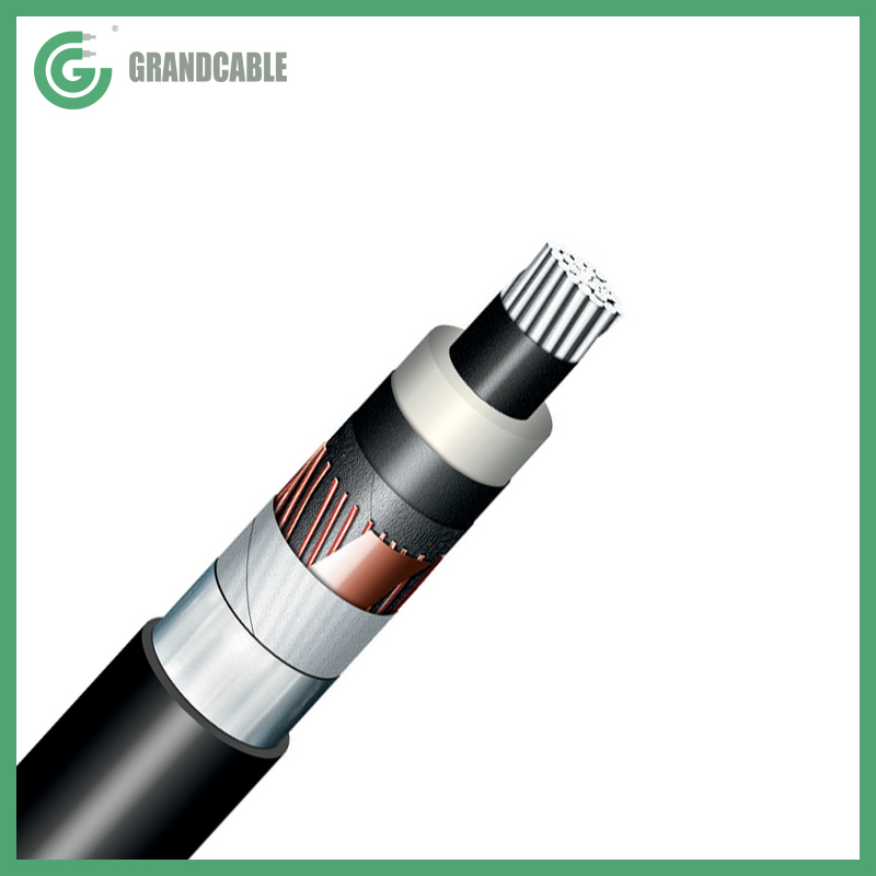 LXHIOLE(cbe) 1x630/35 38/66kV HV Power Cable for Underground ...